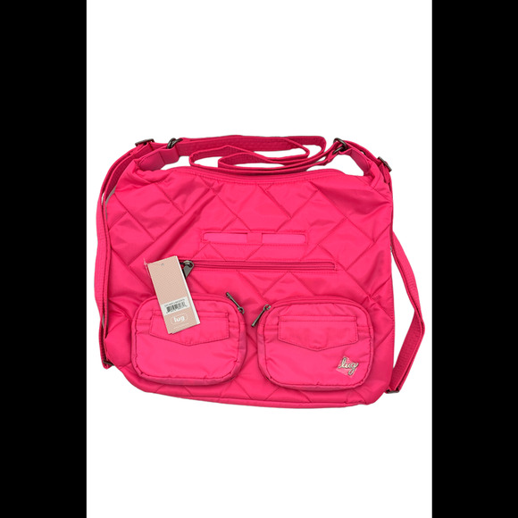lug | Bags | Lug Medium Tote Zipliner 2 Magenta Pink | Poshmark